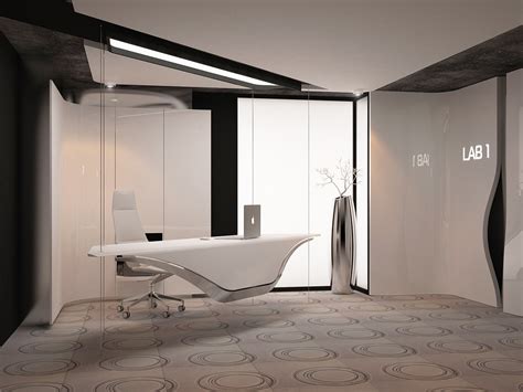 Reception Area Genetic Laboratory Behance