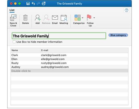 How To Create Outlook Email Distribution List Cleanasl