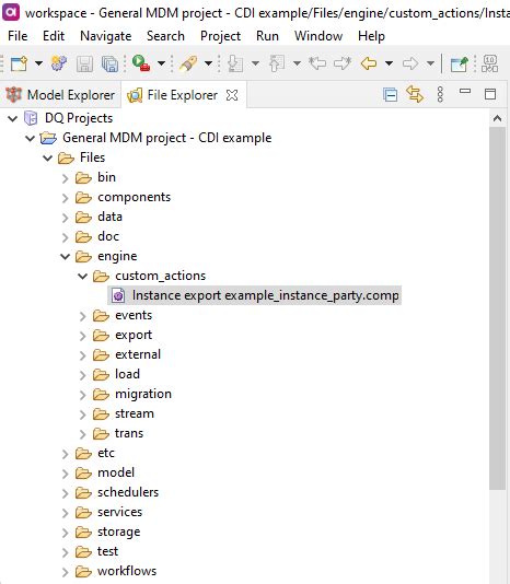 Configuring A Custom Action Ataccama One