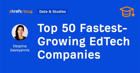 Top 50 Fastest Growing Edtech Companies