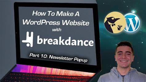 Simple Newsletter Popup Tutorials Breakdance