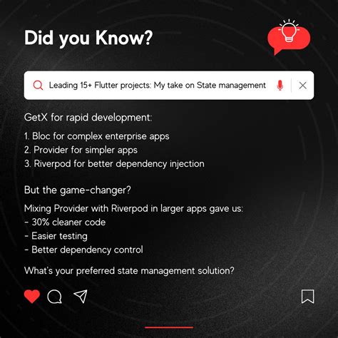 Mohammed Bakali On Linkedin Flutter Statemanagement Riverpod Provider Mobiledevelopment