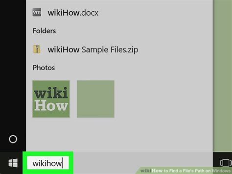 4 Ways To Find A Files Path On Windows Wikihow