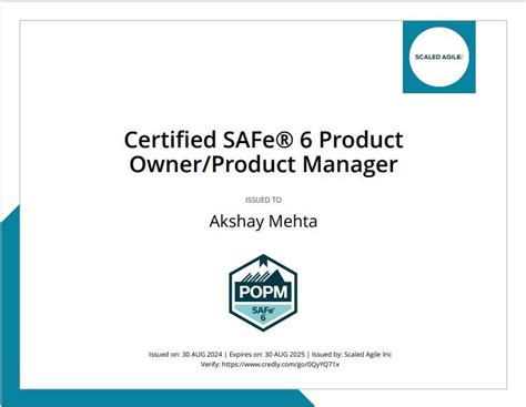 Akshay Mehta On Linkedin Im Happy To Share That Ive Obtained A New Certification Certified
