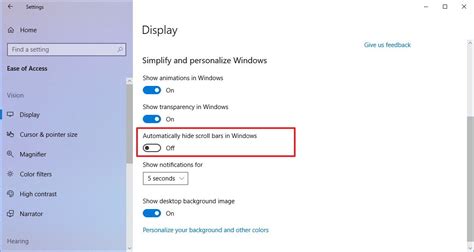 How To Keep Scrollbars Always Visible On Windows 10 April 2018 Update Windows Central