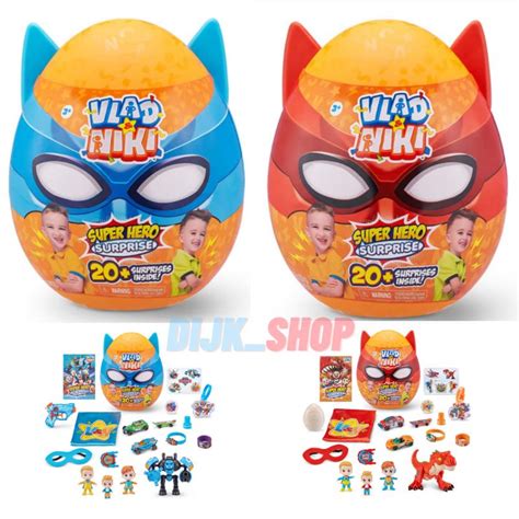 Vlad And Niki Superhero Surprise Egg Shopee Malaysia