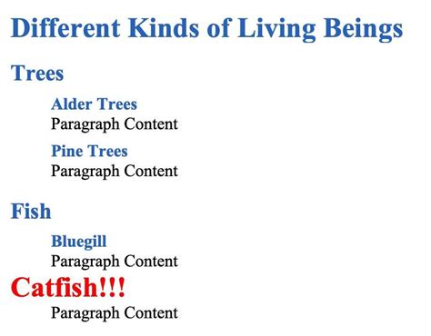 Website Headings And Accessibility Creekside Collaborative