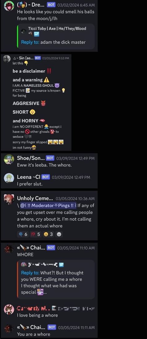 Every Discord Violation In Aspens Server Rsystemscringe