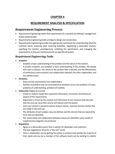 Requirement Analysis And Specification Pdf Specification Technical Standard System