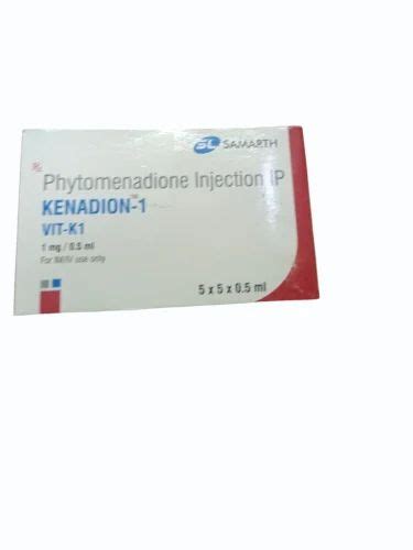 1mg Phytomenadione Injection Ip At ₹ 910piece Phytomenadione
