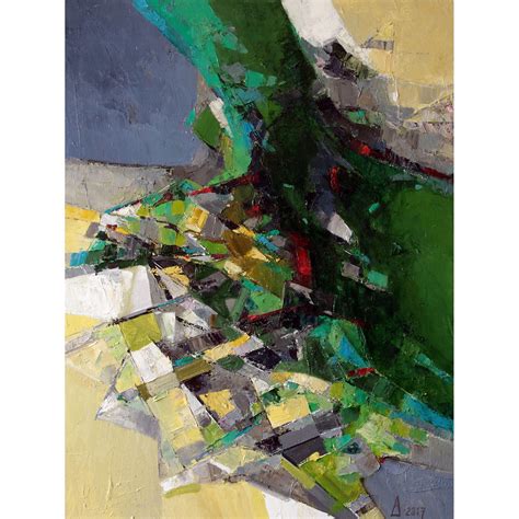 Купить картину Абстракция Зеленый в Москве от художника Давыдов А В