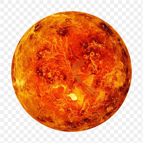 Venus Png Sticker Planet Surface Premium Png Rawpixel