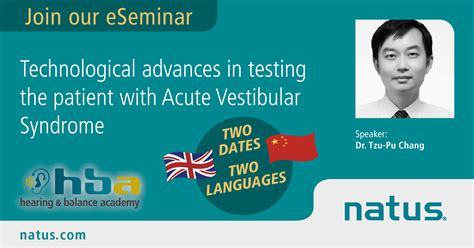 Technological Advances In Testing The Patient With Acute Vestibular Syndrome Hearing Balance
