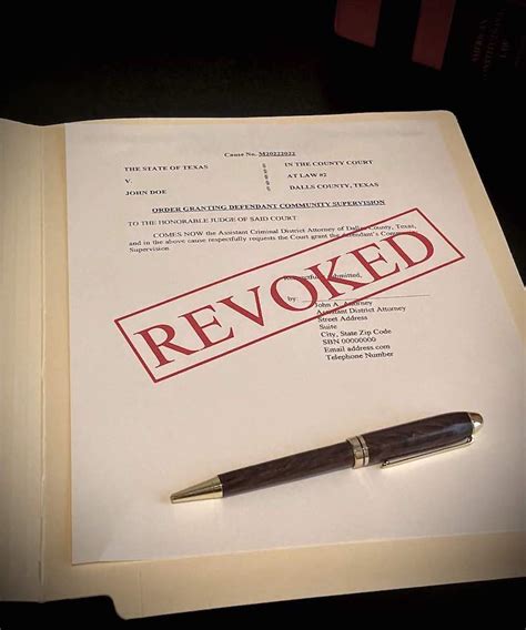 Probation Revocation What Do I Do Carter Criminal Defense