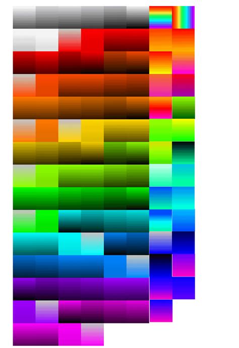 Colour Palate I Made R Blender