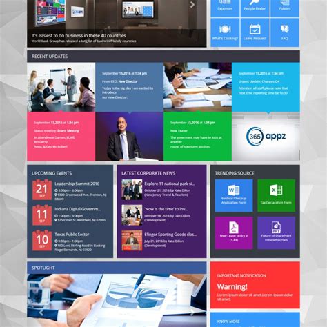 365appz Suite Is Sharepoint Accelerators Packaged With Multiple Themes Make Your Intranet