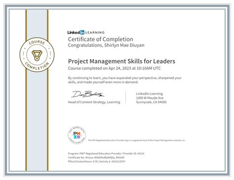 Shirlyn Mae Diuyan On Linkedin Certificate Of Completion