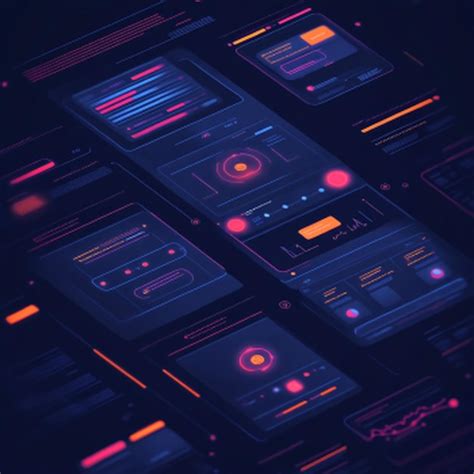 Ui Design Layout Display Across Various Media Premium Ai Generated Image