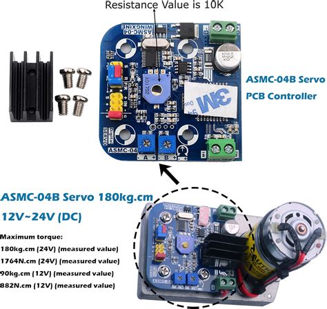 Asmc 04b Robot Servo De Alta Potencia De Alta Potencia De Alta Potencia
