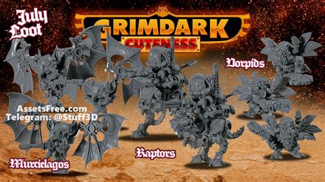 Grimdark Cuteness July 2024 Free High Quality Models