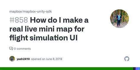 How Do I Make A Real Live Mini Map For Flight Simulation UI Issue
