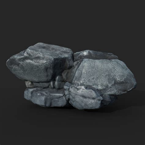 Artstation Boulder Rock 230410 Game Assets