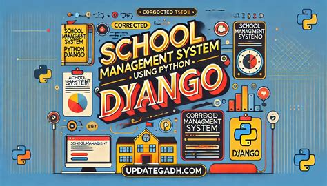 School Management System Using Python Django Free Project