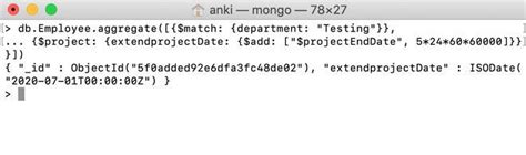 Mongodb Add Operator Geeksforgeeks