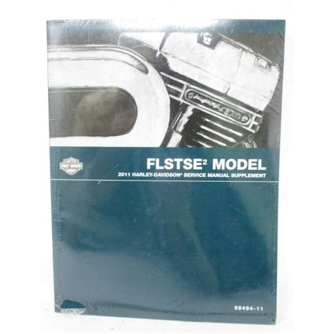 Harley Davidson 2011 Flstse2 Model Service Manual Supplement 99494 11