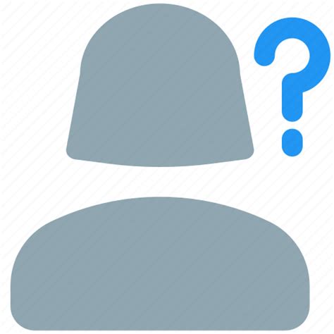 Single Woman User Question Mark Icon Download On Iconfinder