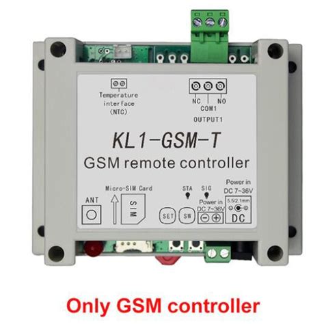 Smart Gsm Relay Controller Temperature Sensor Sms Vicedeal