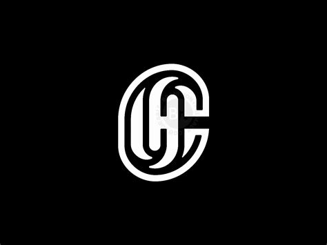 Letter Ch Initial Hc Wordmark Monogram Logo Branition