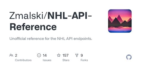 Issues Zmalski Nhl Api Reference Github