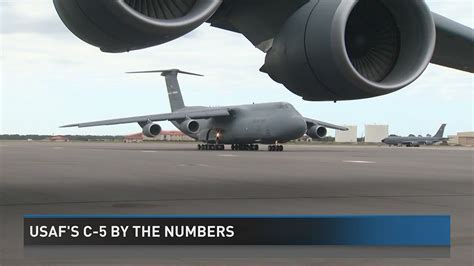 C 5m Galaxy Aircraft By The Numbers
