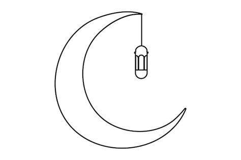 Premium Vector Continuous One Line Ramadan Symbol Mosque Line Concept Outline Vector Art