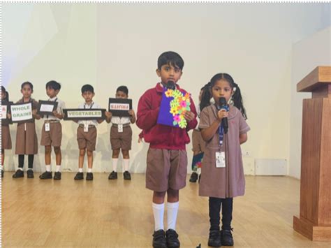 1c Class Assembly Healthy Habits National Public School