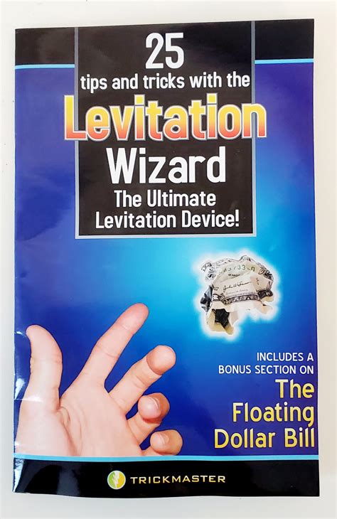 levitation wizard booklet and gimmick magic methods