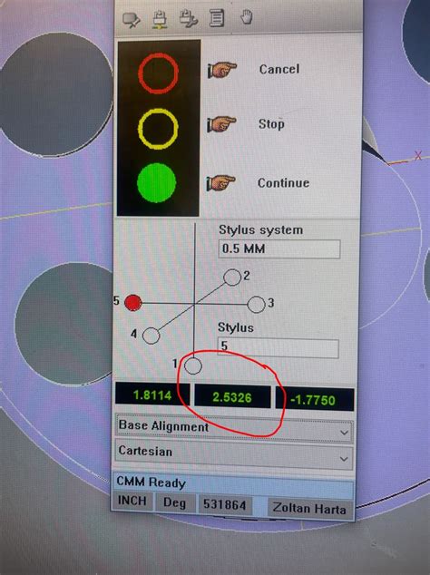 Probe Position Off General ZEISS Qualityforum
