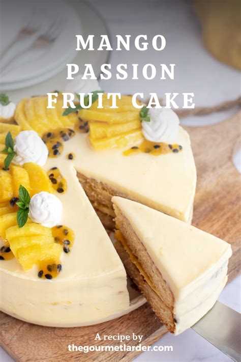 Mango Passion Fruit Cake Artofit