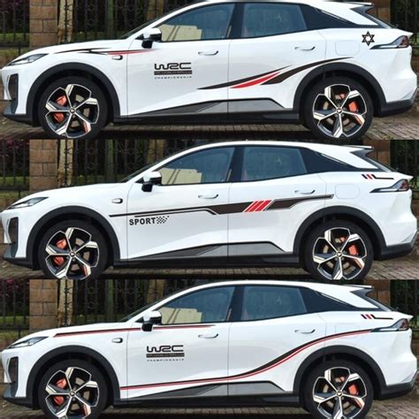 Deepal S7 S07car สติกเกอร์ประตูด้านข้างรถ Body Decal สติกเกอร์จัดแต่งทรงผมรถ Modifcation