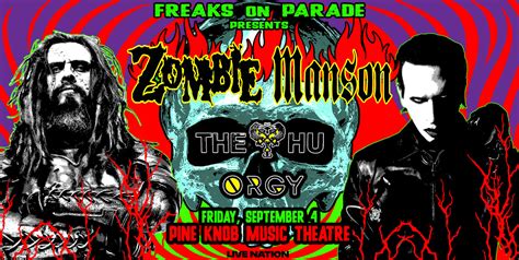 Freaks On Parade Presents Rob Zombie And Marilyn Manson 2026 Summer Co