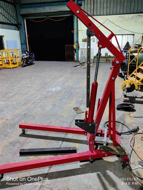Engine Lifting Crane At ₹ 25500 Engine Crane In Pune Id 25479147288