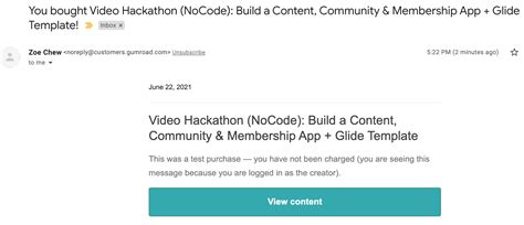 video hackathon nocode build a content community and membership app glide template