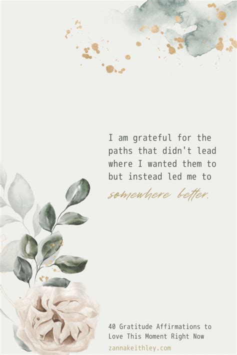 40 Gratitude Affirmations To Love This Moment Right Now