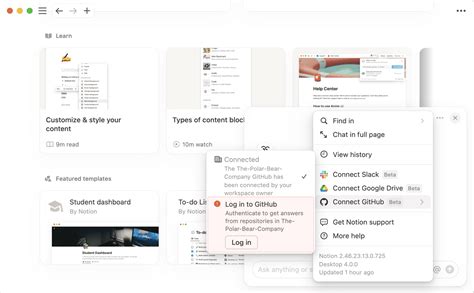 Notion Ai Connector For Github Notion Help Center