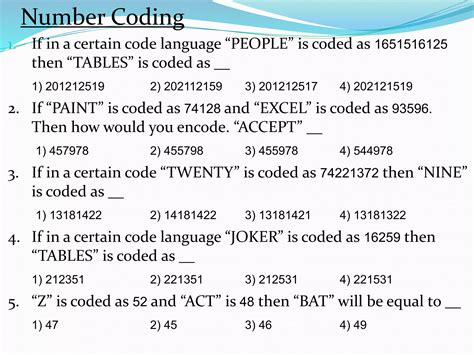 Coding Decoading Ppt