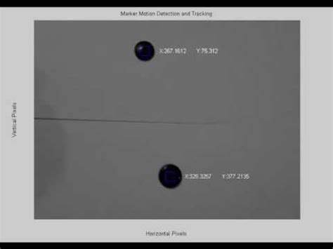 MATLAB Marker Object Detection And Tracking YouTube