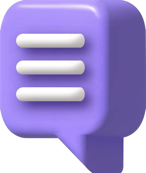 Speech Bubble 3d Icon Illustration Communication Dialog Bubble 22876348 Png