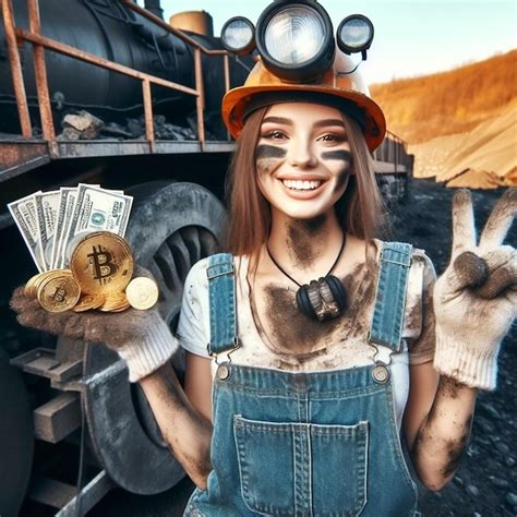 Premium Photo Sexy Bitcoin Mining Mine Coal
