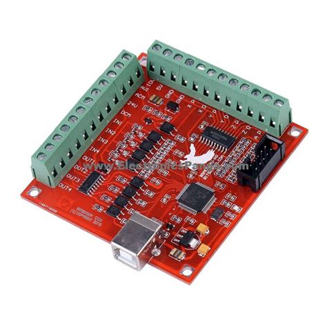 4 Axis USB MACH3 100Khz Motion Controller Card Breakout Board For CNC Star International